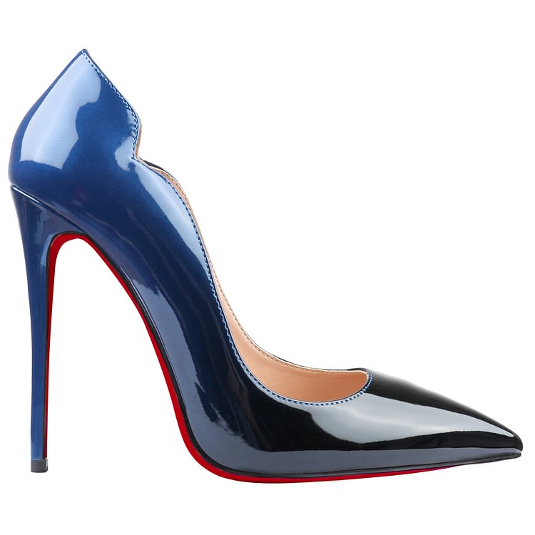 4.72" Women's High Heels for Party Wedding Pumps Gradient Color