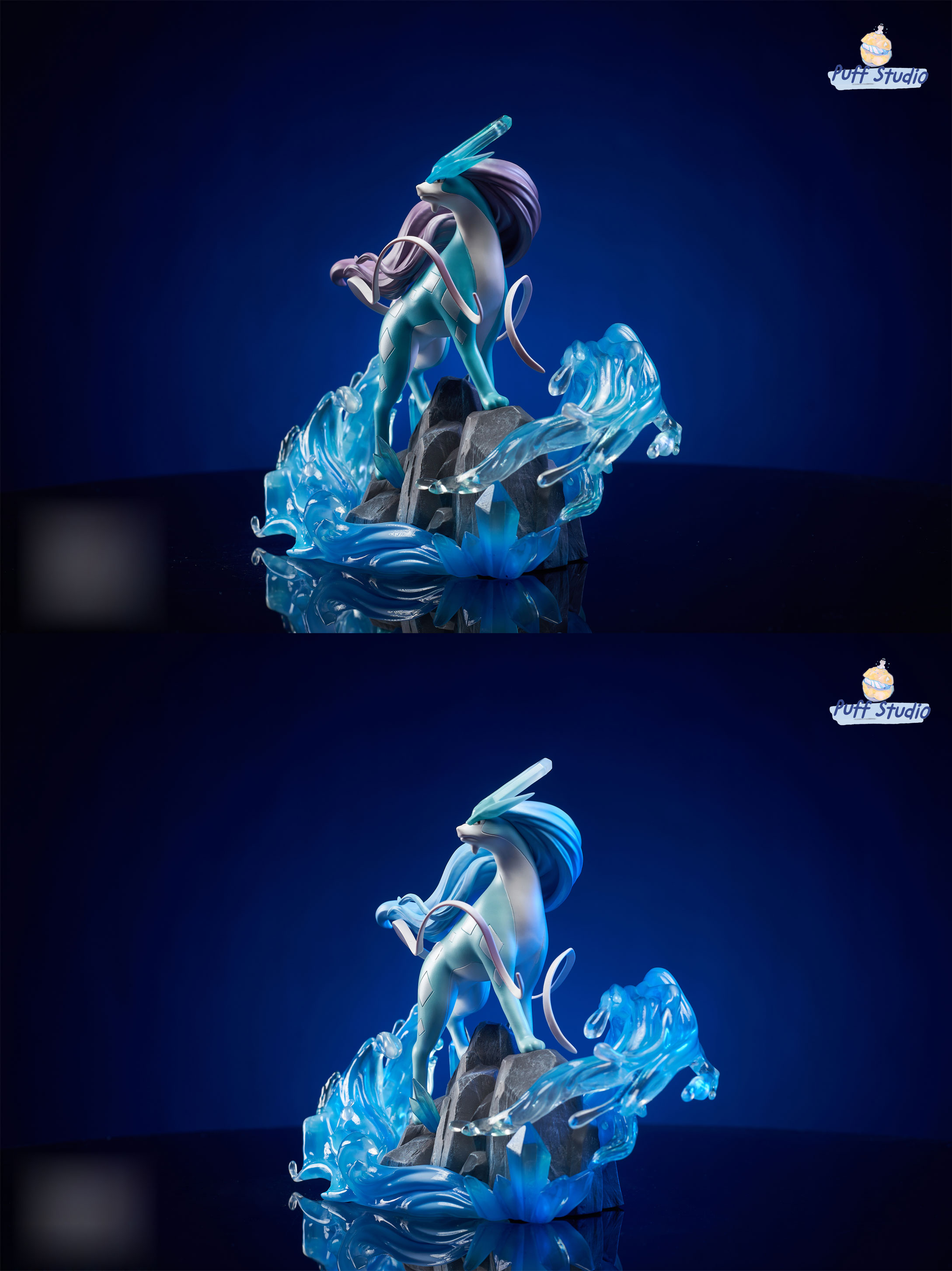 Suicune - Pokemon Resin Statue - Puff Studio