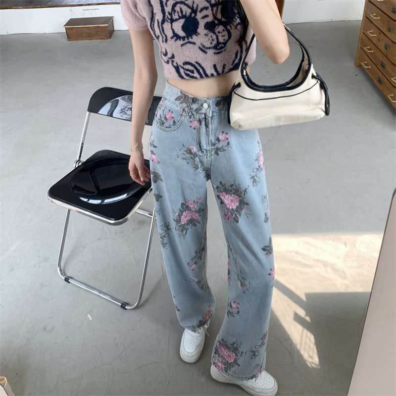 ROSE WIDE LEG JEANS
