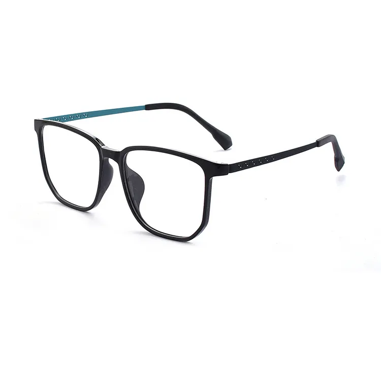 Large Size Eyeglasses Man Pure Titanium Retro Polygon Eyewear TR90 ...