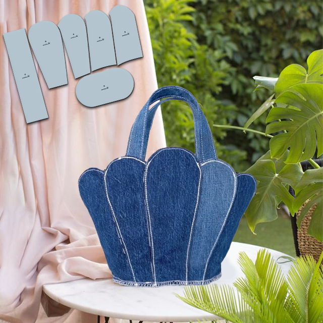 DIY Shell Tote Bag Template-With Instructions
