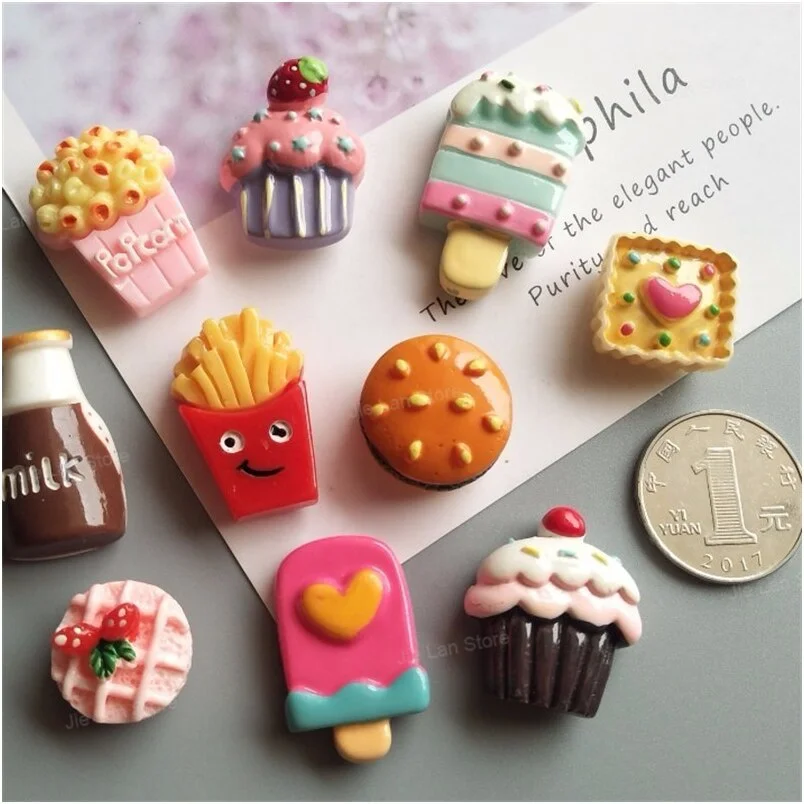 Nigikala Simulation Food Snacks Magnet Refrigerator Magnets Practical ...