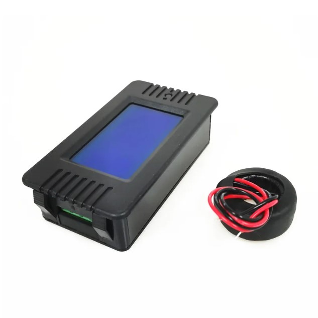 6in1 220V 100A AC Single Phase Digital Panel Amp Volt Current Meter ...