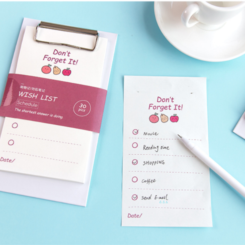 Schedule Splint Memo