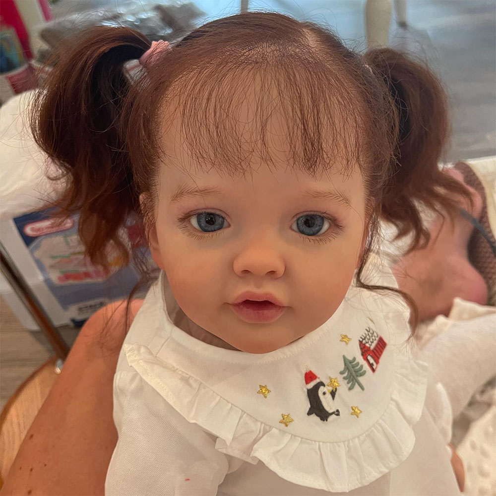 22'' Awake Reborn Mädchen Baby-Puppe Vinyl-Babys Einzigartig ...