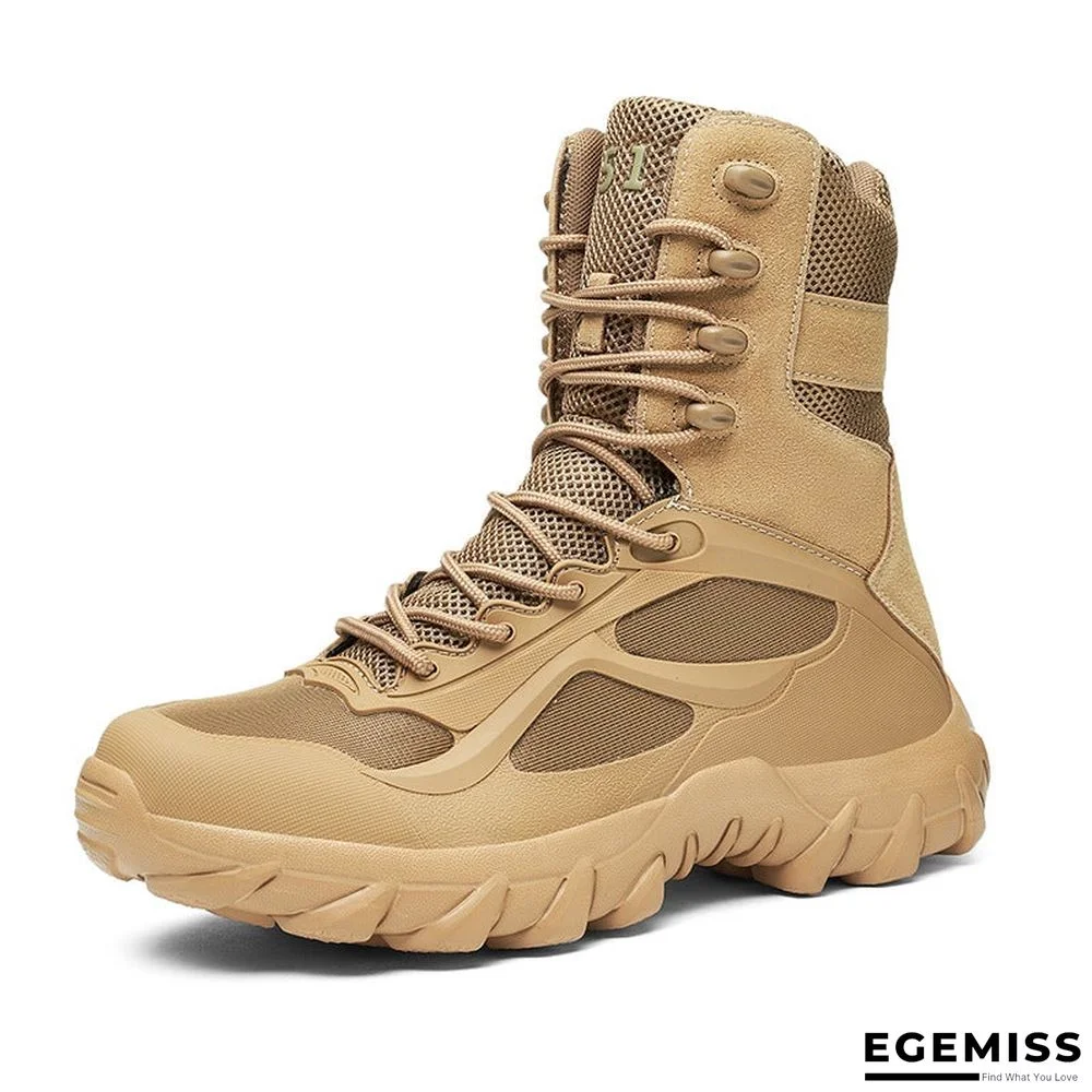 Men's High Martin Boots Ultralight Tooling Outdoor Men's Boots - EGEMISS