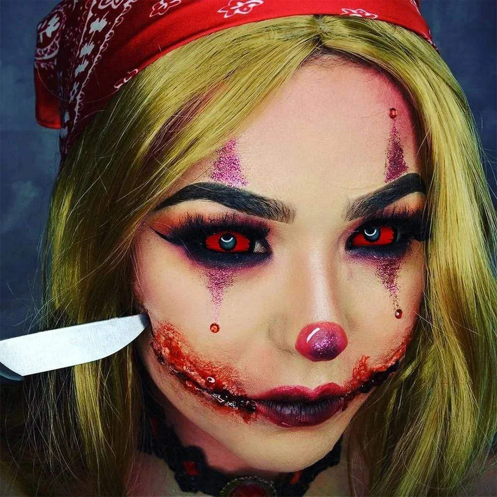 Angry Wolf Sclera Halloween Contacts