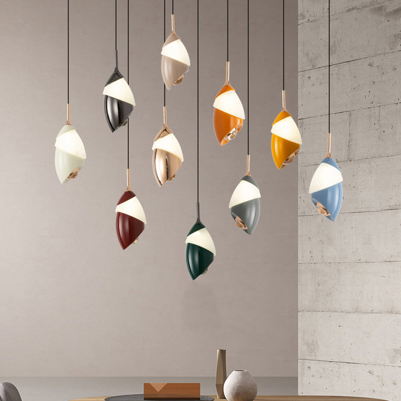 Modern Minimalist Liftable LED Pendant Light - 14cm Diameter, 10W ...