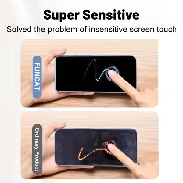 📱2025 New Invisible Screen Protector -Fingerprint-proof Dust Free ...