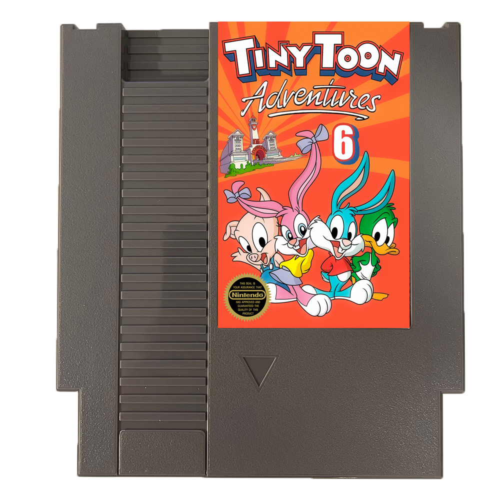 Tiny Toon Adventures 6 NES For Nintendo Entertainment System Console ...