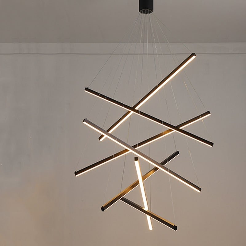 Simple Creative Personality Long LED Line Lamps