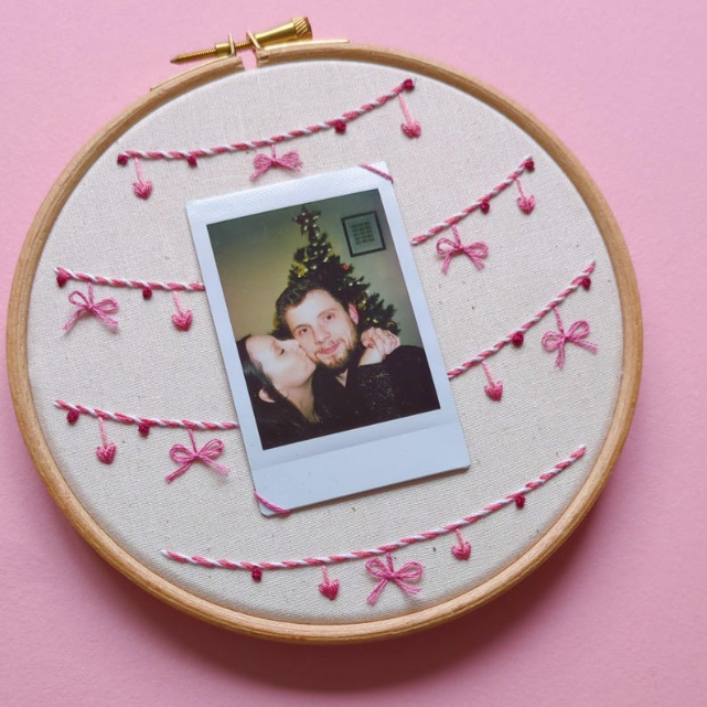Embroidery Photo Frame kit