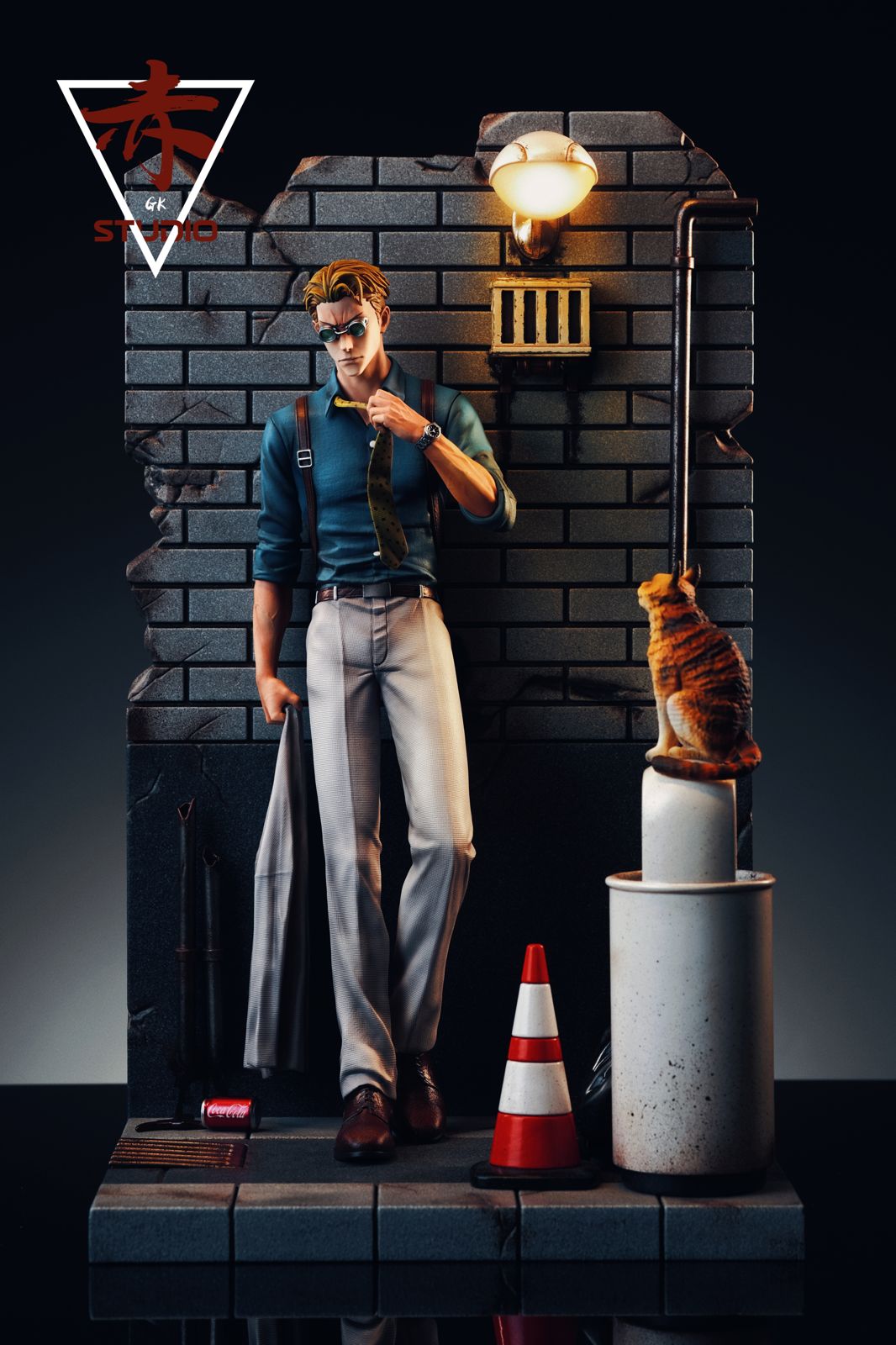 1/6 Scale End Work Ver. Kento Nanami with LED - Jujutsu Kaisen Resin ...