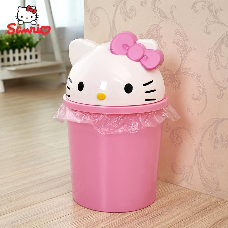Kitty Trash Can