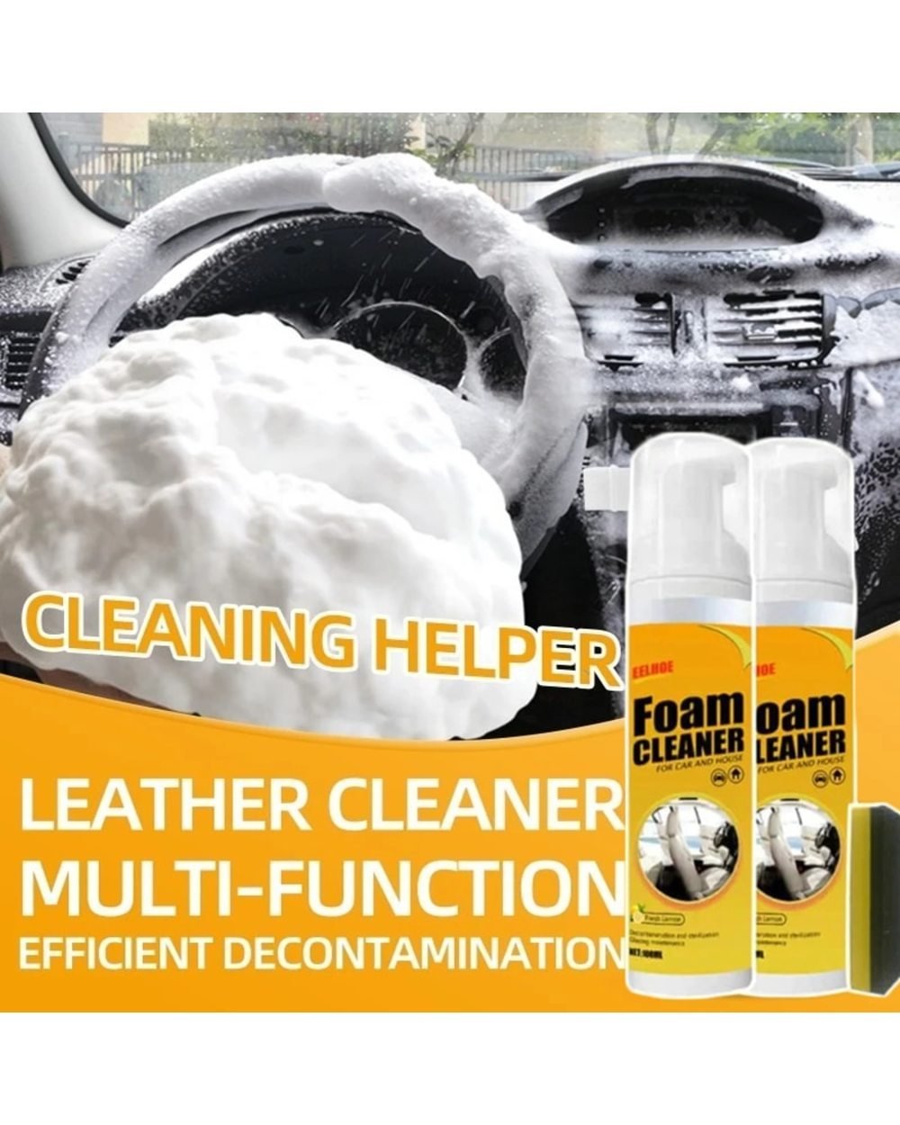 🔥2023 New Year Sale - Car Magic Foam Cleaner