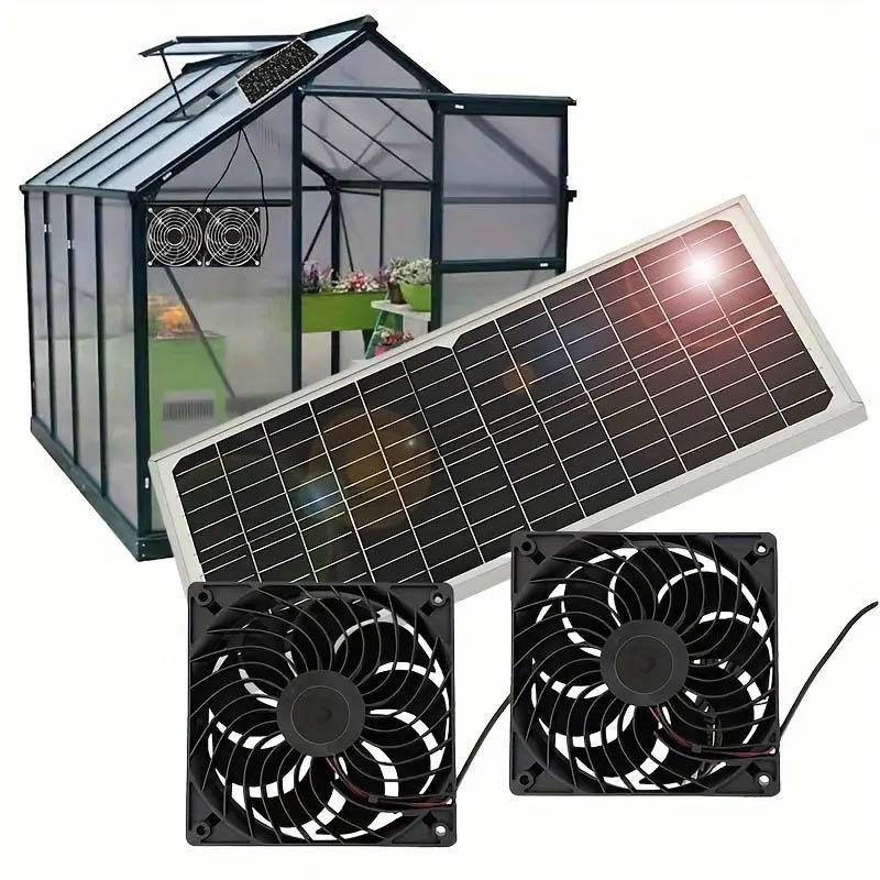 Saker Solar Powered Fan for Chicken Coop