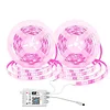LED Strip Lights 65ft 2x10m WIFI App Intelligent Control 5050 RGB LED ...