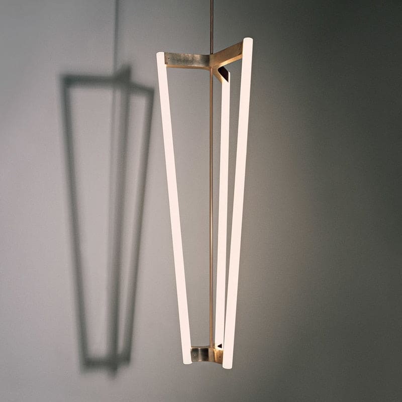 Nordic Allure: Italian-Inspired Triangular LED Pendant Lights for ...