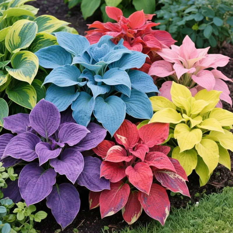 🌞 “Easy-to-Grow Colorful Hostas Seeds/Bulbs for Year-Round Beauty”