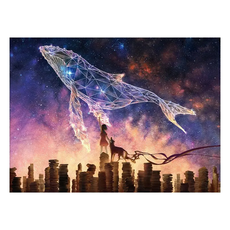 1000 Pieces Plastic Jigsaw Puzzles for Adults Large Difficult ...