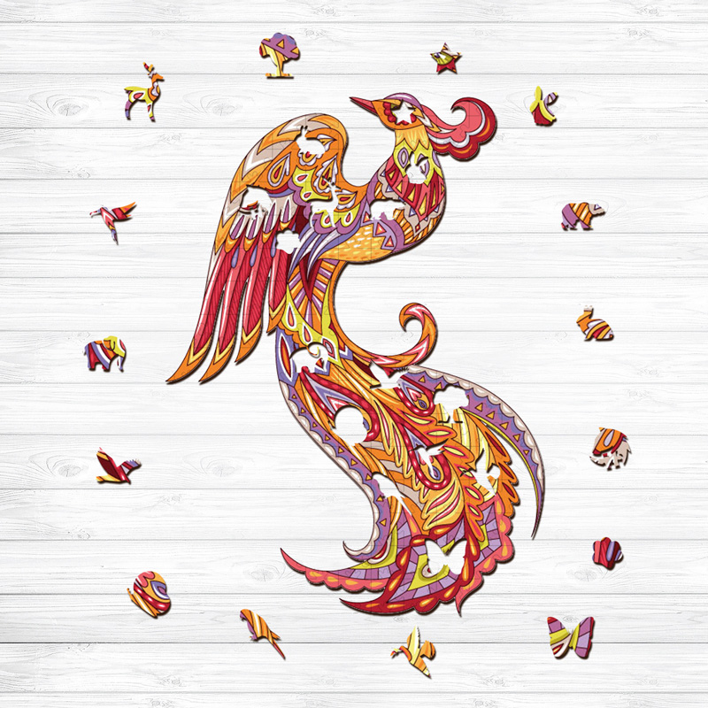Phoenix Wooden Puzzle