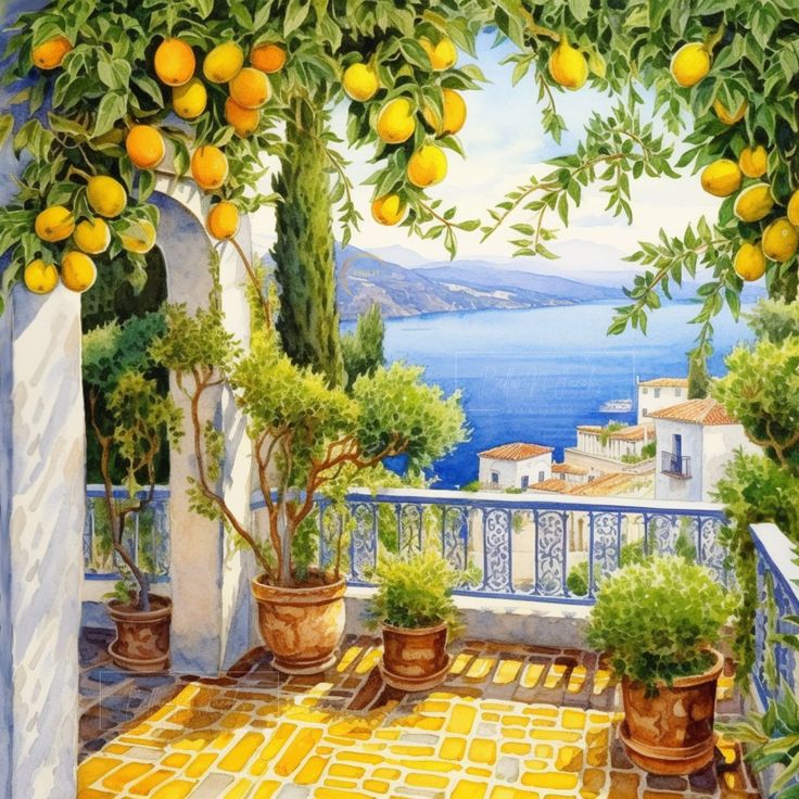 DIY Painting By Numbers | Landscape - 40cm*40cm