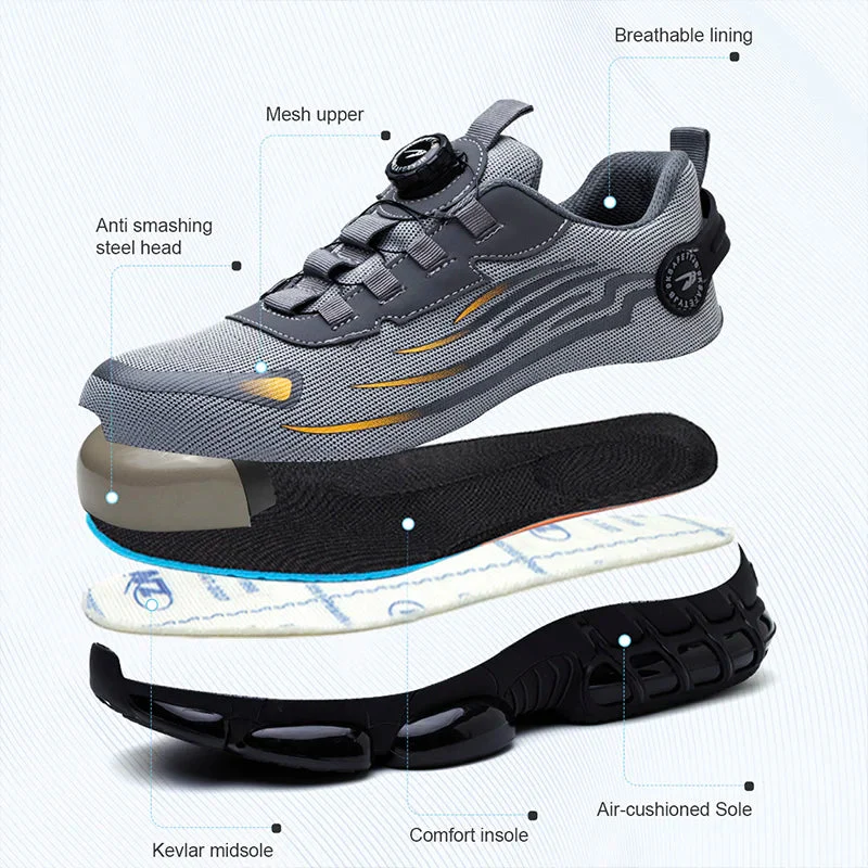 🔥Shieldon (Indestructible Pro Safety Shoes)