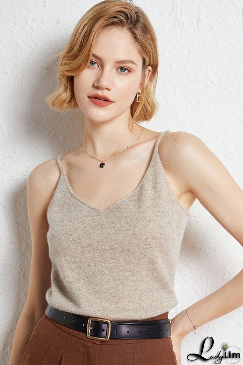 Wool Knit Cami - Ladylim