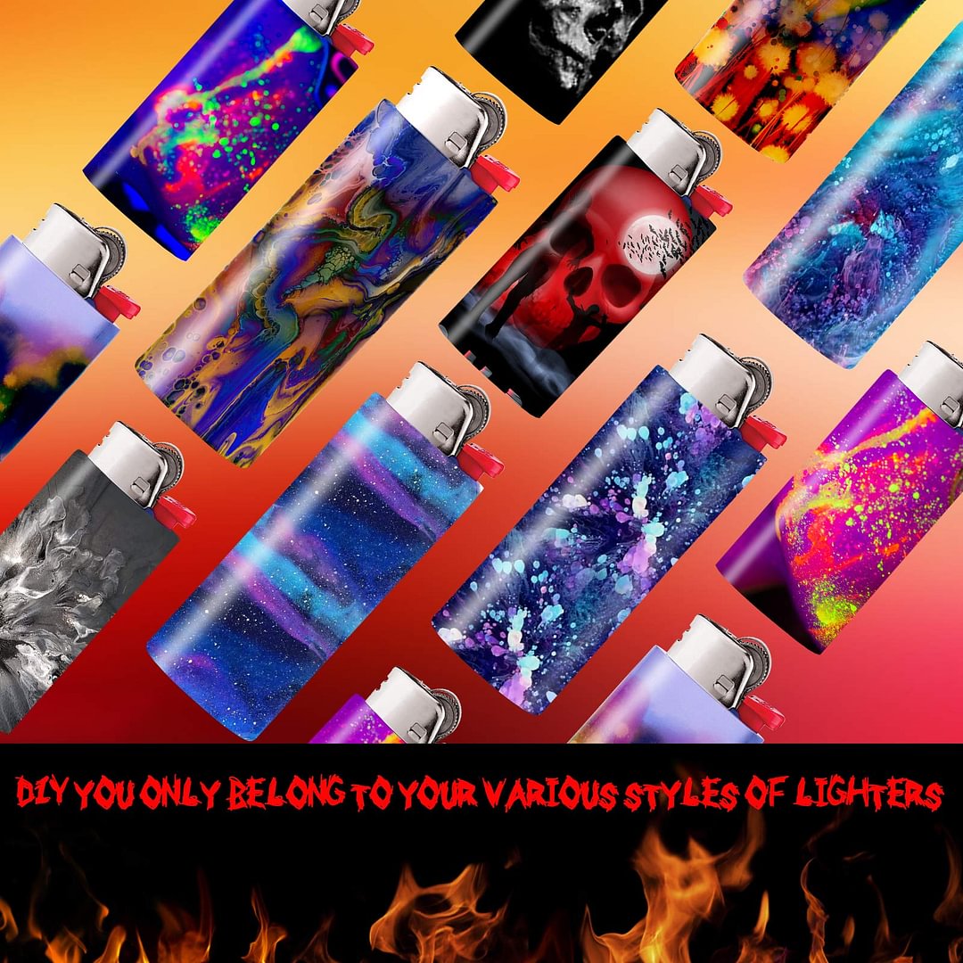 2Pcs Set Lighter Case Resin Molds, Lighter Protective Cover Holder ...