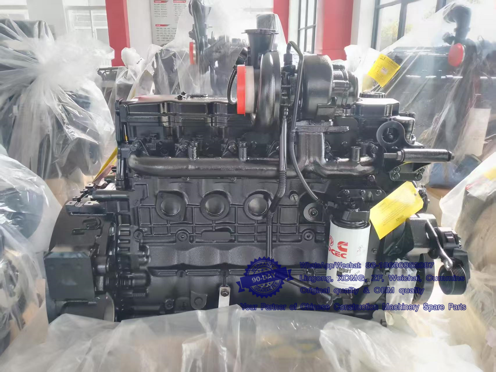 Genuine Cummins Diesel Engine QSB6.7-C240-31, QSB6.7 Construction Machinery Engine Assembly