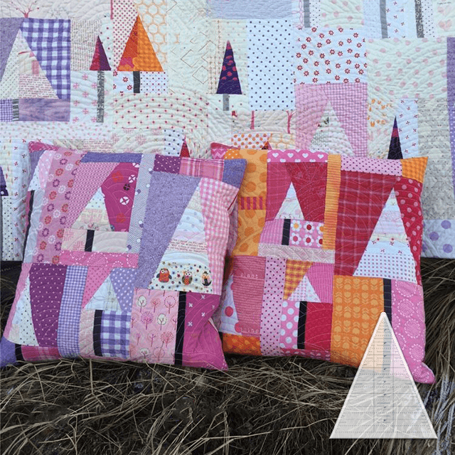 Pines Sew Tall Triangle Ruler - With Instructions