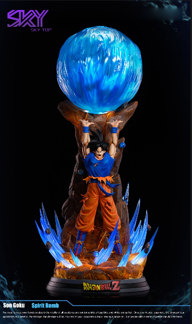 1/6 Scale Spirit Bomb Son Goku with LED - Dragon Ball Resin Statue ...
