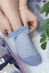 Breathable Antibacterial Deodorant Socks for Men