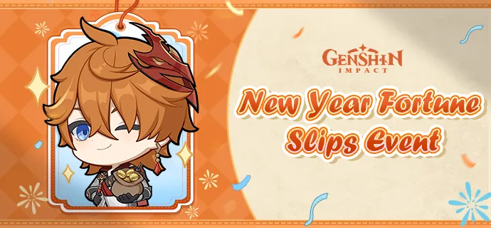 New Year Fortune Slips Event