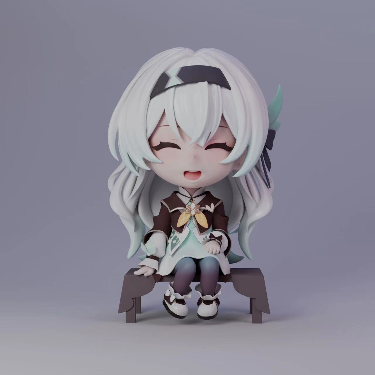 Small Bench Series 001 Chibi Ver. Firefly - Honkai: Star Rail Resin ...