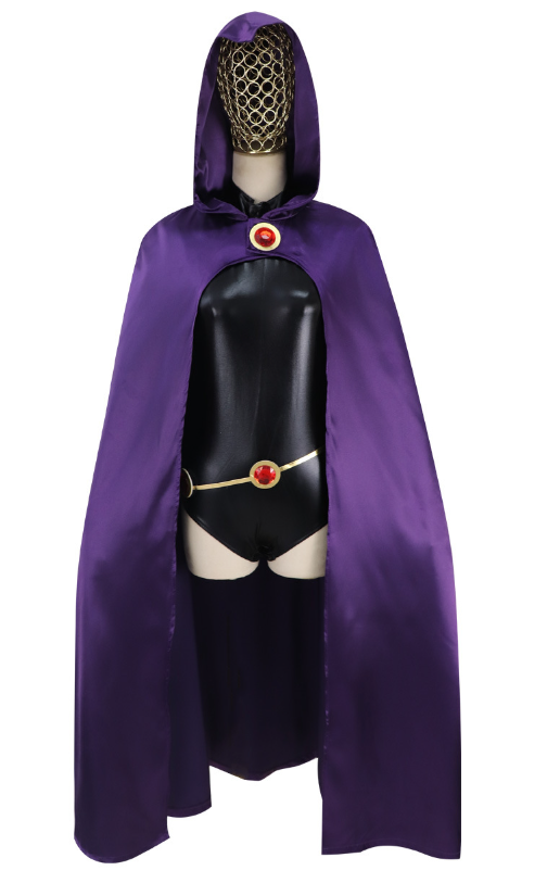 DC Comics Presents (New Teen Titans) Raven cosplay Full set of clothes