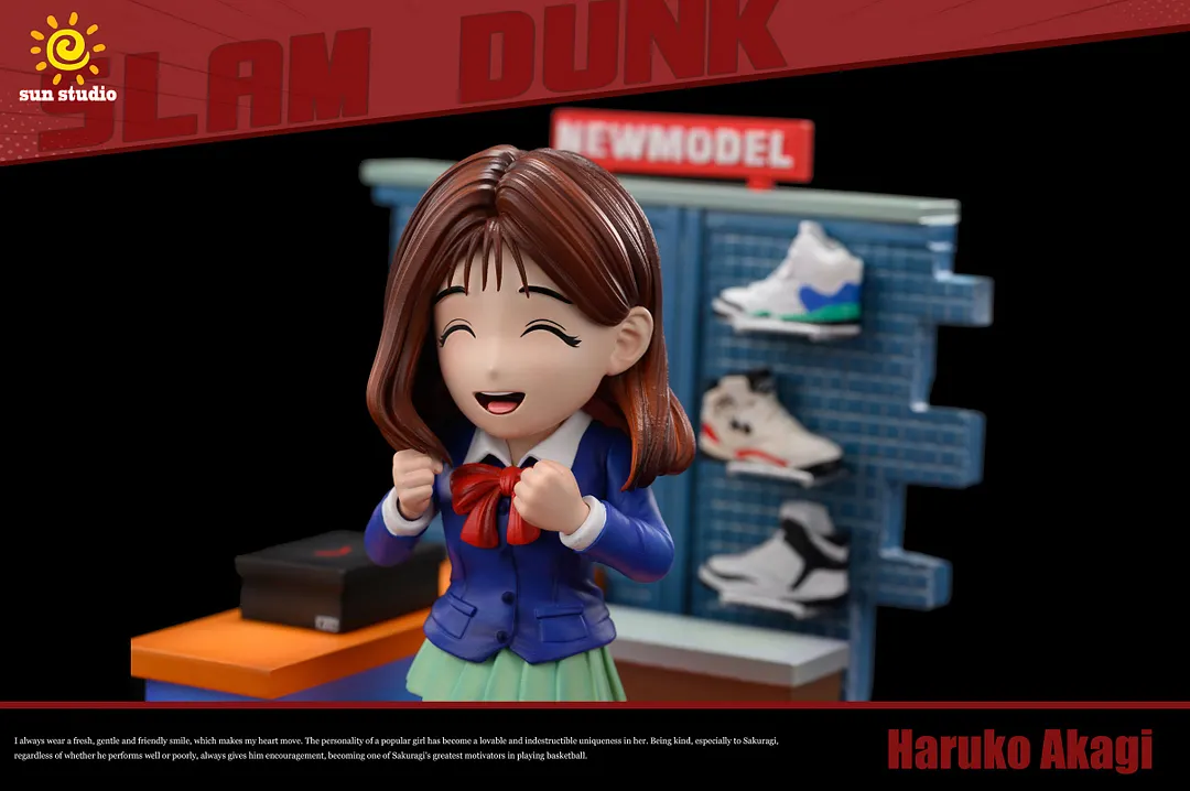 SD Scale Haruko Akagi - SLAM DUNK Resin Statue - sun Studio [Pre-Order]