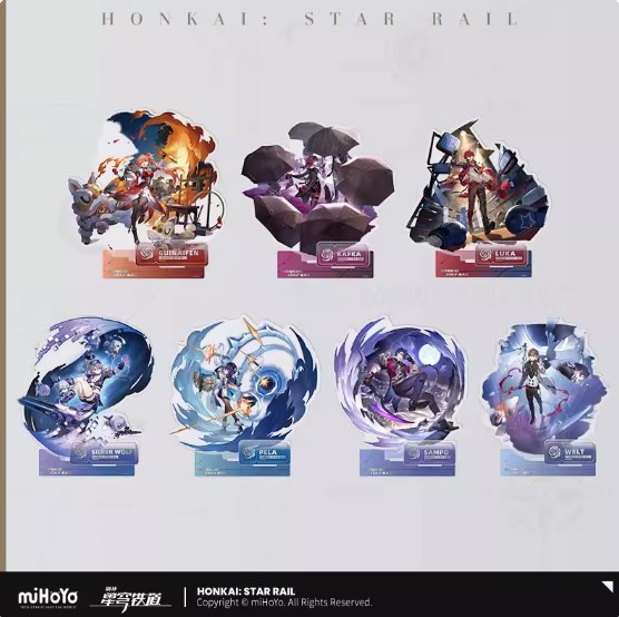 Honkai Star Rail Acrylic Stand Figures [Original Honkai Official ...