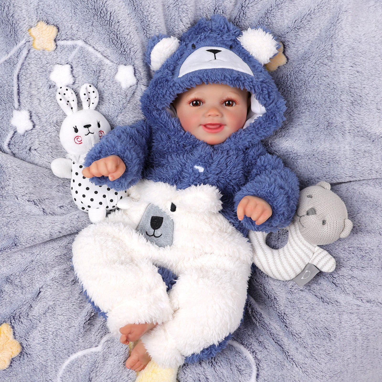 Beautiful Reborn Baby Dolls - 17'' Newborn Baby Girls Doll that Look ...