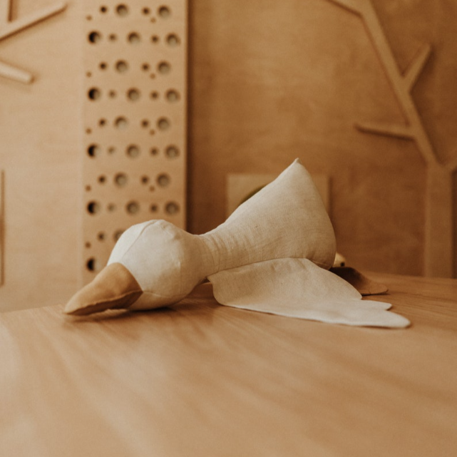 Goose Soft Toy Sewing Pattern Template-with instruction