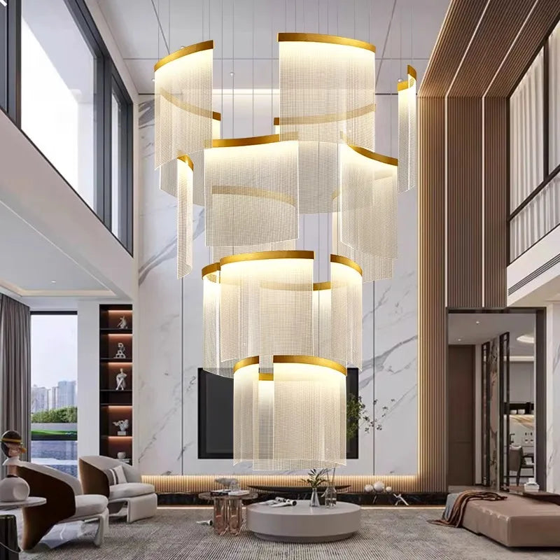 Skyler Nordic Stair Chandelier - Versatile Pendant Lights for Living ...