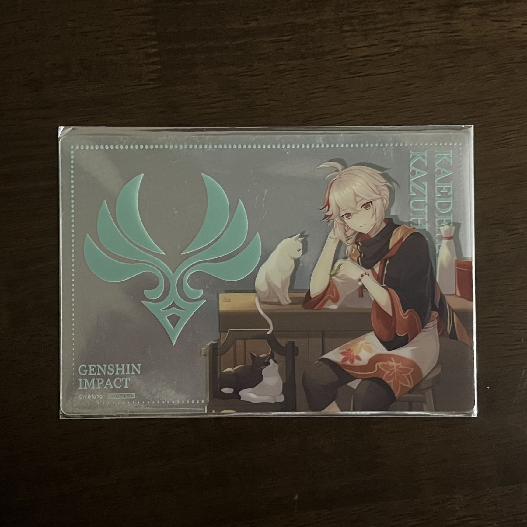 Genshin Impact Merch Card Kazuha Xinyan