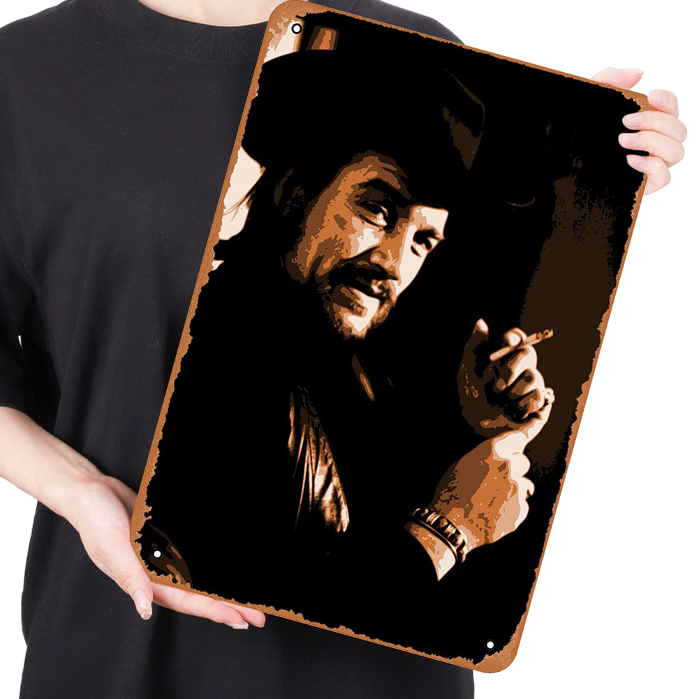 [Big Size]Waylon Jennings Musical - Metal Tin Signs(12*16Inch)