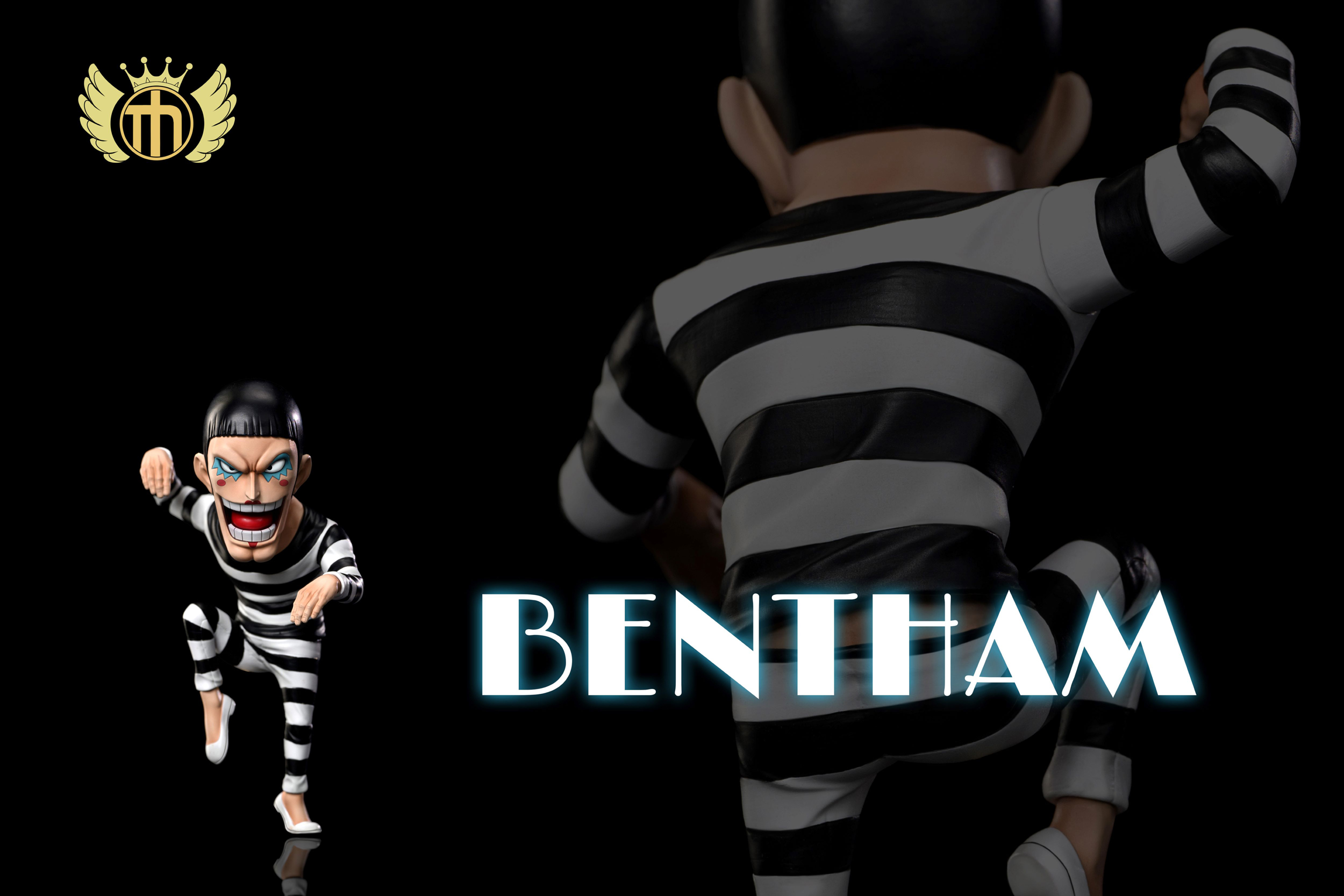 Prisoner Mr. 2 Bon Clay/ Bentham - ONE PIECE Resin Statue - A Plus ...