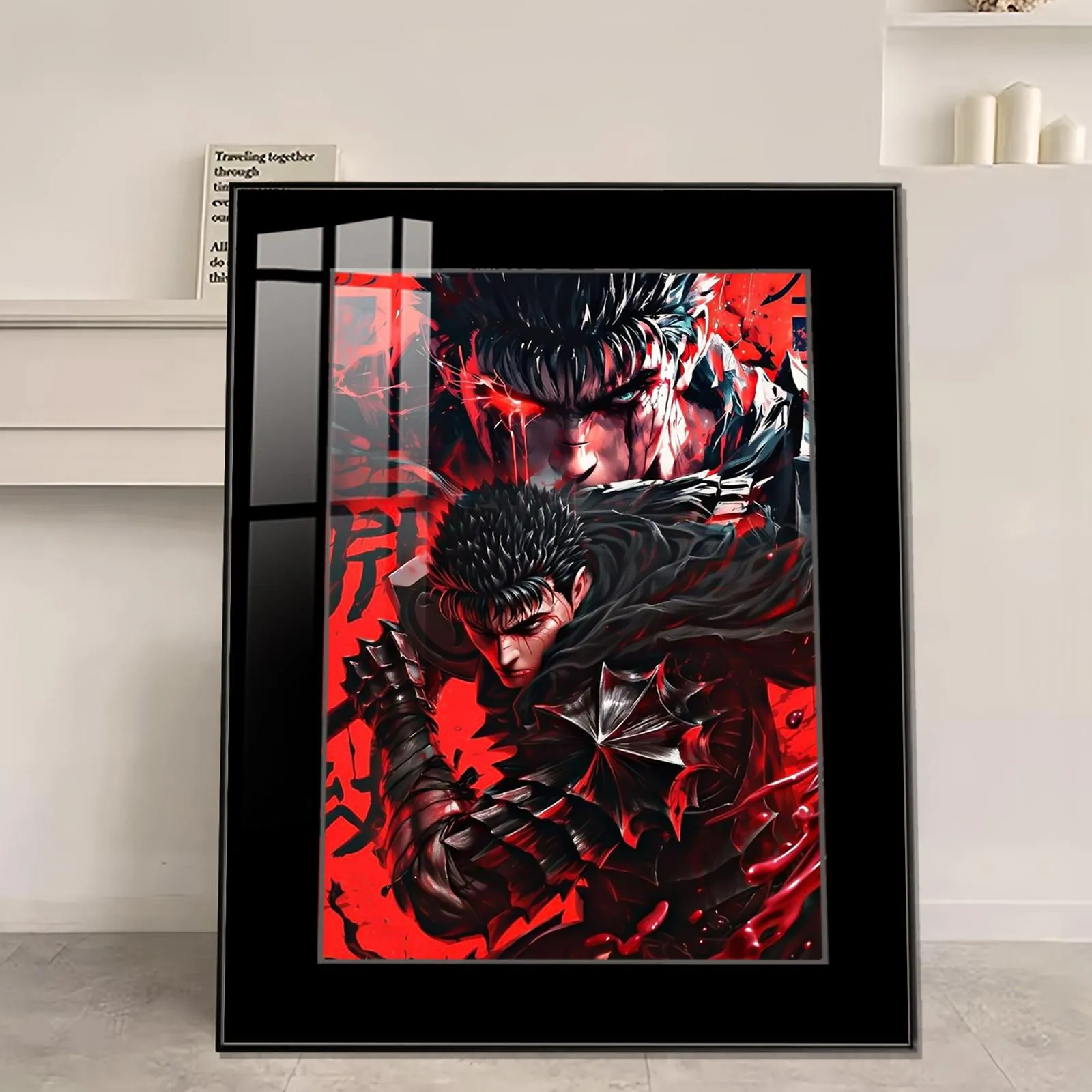 Guts Decorative Painting - Berserk Decorative Painting - JuZi Studio