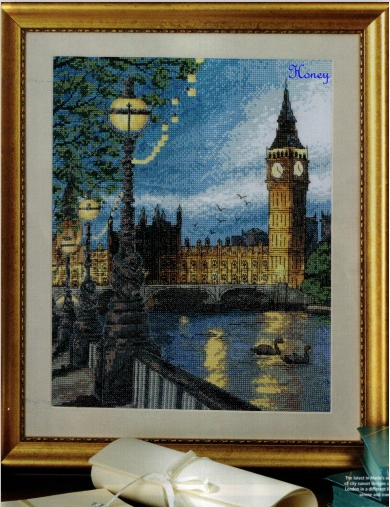 [PDF Manual]Cross Stitch Drawings PDF Redesign XSD SAGA London at Night