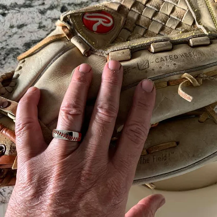 Titanium Baseball Ring(Buy two get free shipping!)