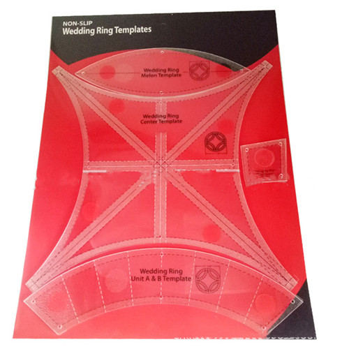 Double Wedding Ring Quilting Ruler Set