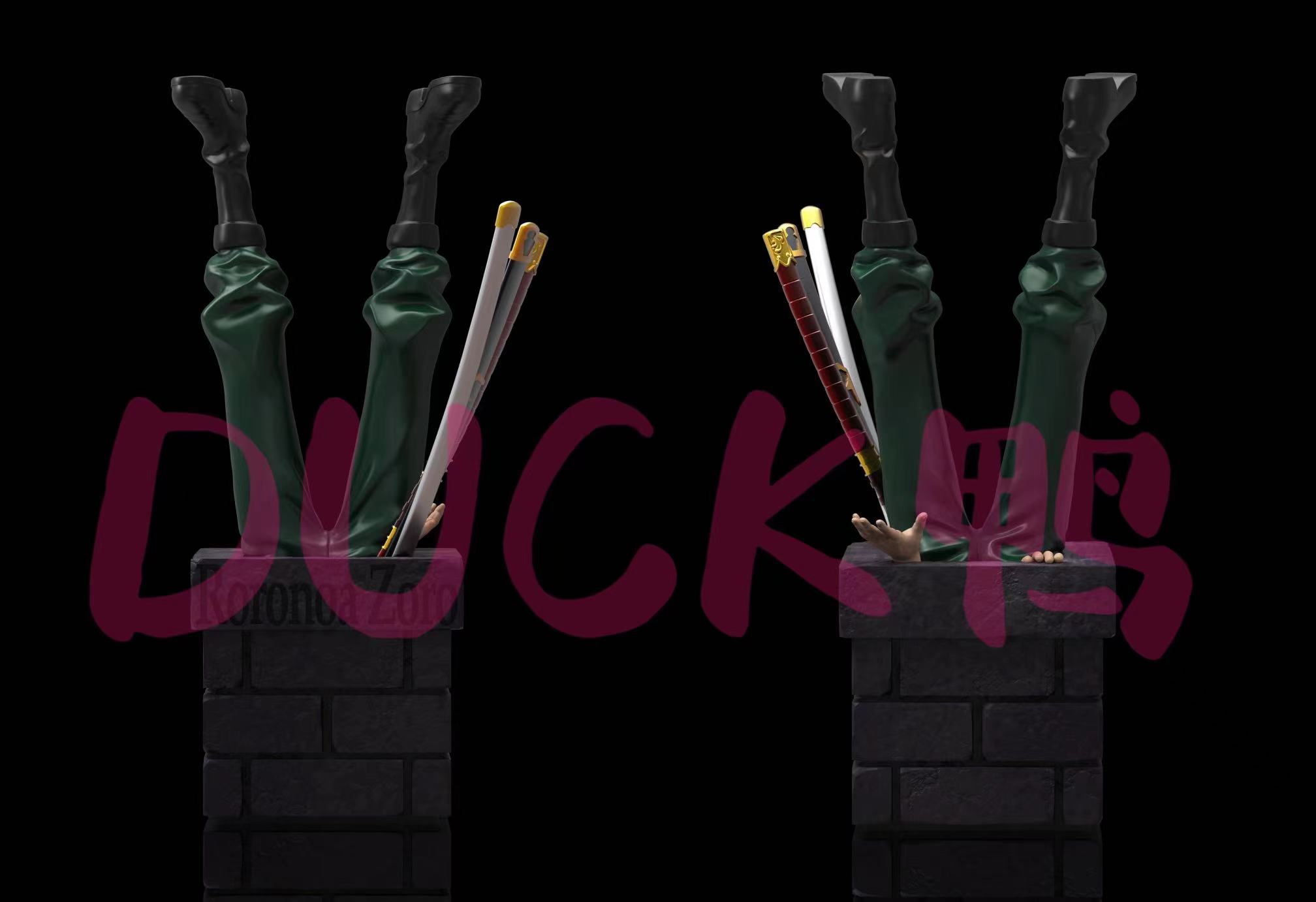 Desktop Decoration Sea Anemone Roronoa Zoro - ONE PIECE Resin Statue ...