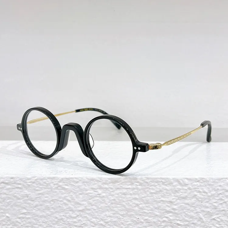 0147 Small Oval Japanese Style Eyeglasses Frames Unisex Pure Titanium ...